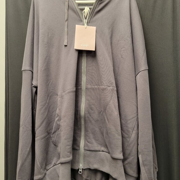 Nap | Tops | Nap Oversized Hoodie Gray | Poshmark